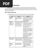 Dynamics NAV Keyboard Shortcuts | PDF | Microsoft Excel | Human ...