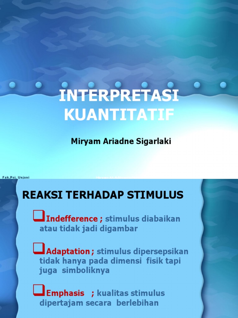 WZT Interprestasi | PDF | Pengembangan Diri
