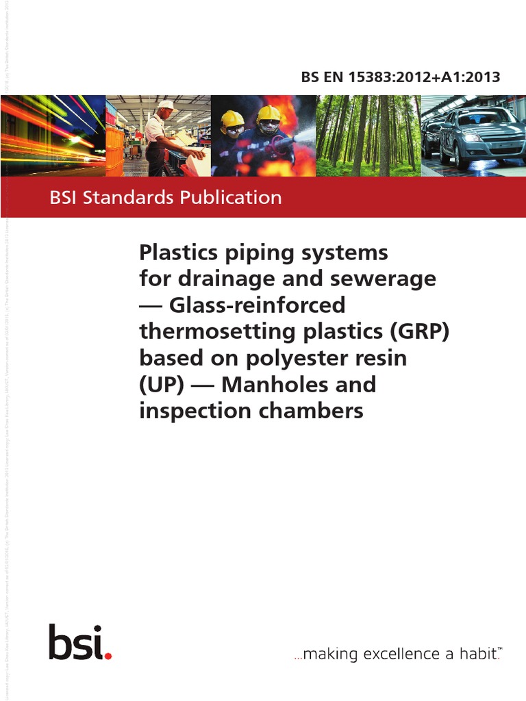 BS en 15383 2013 PDF | PDF | Fiberglass | Building Materials