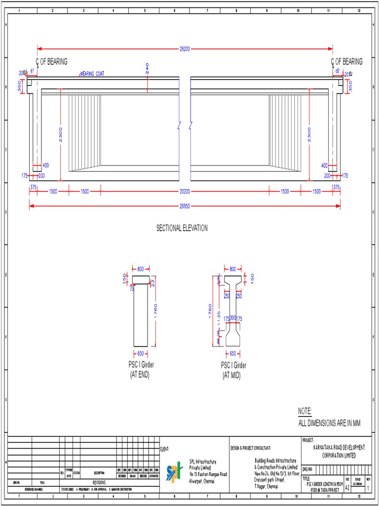 Deck Slab Showing 01.03.2019-Model | PDF