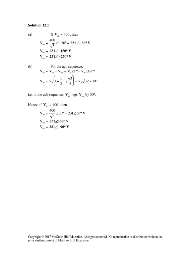 Chapter 12 Solutions PDF | PDF | Electrical Impedance | Force