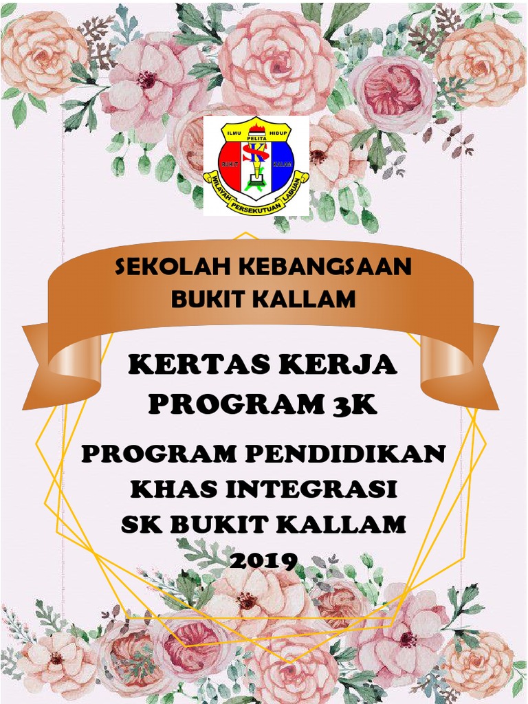 Fasa 1 Kertas Kerja Program 3k SKBK | PDF