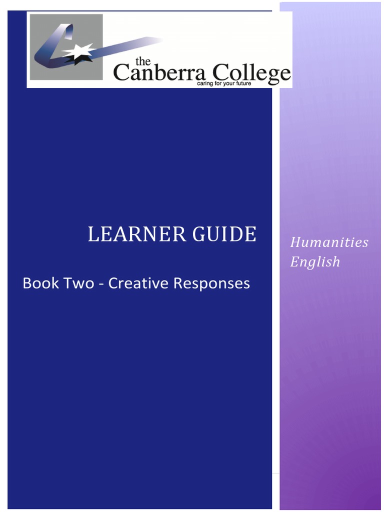 English Creative Response Booklet | PDF | Narrative