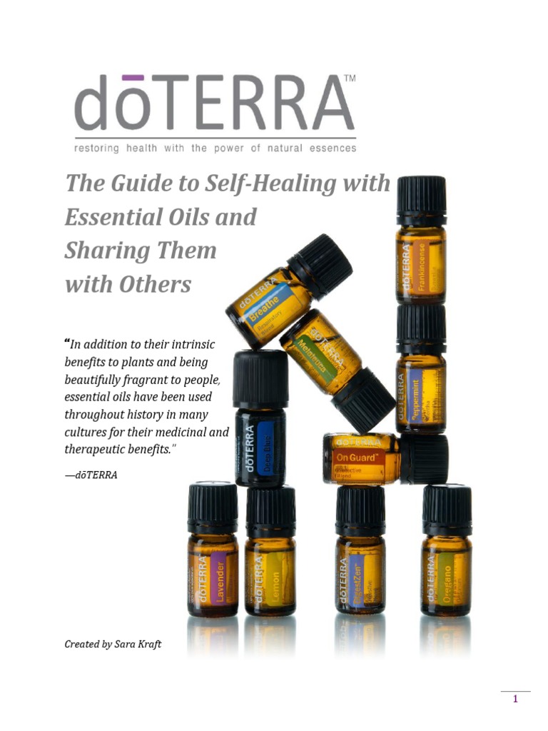 Completed doTERRA Manual 10 28 14 PDF | PDF | Essential Oil | Aromatherapy