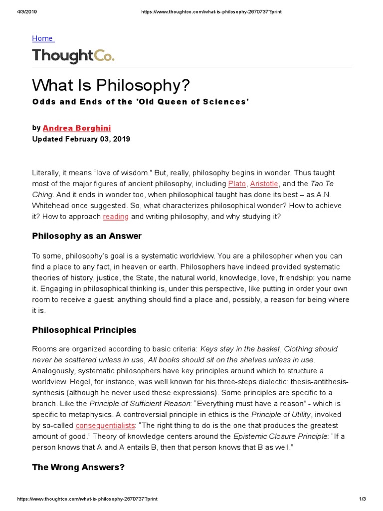 An Introduction to Philosophy: Exploring its Enduring Questions ...