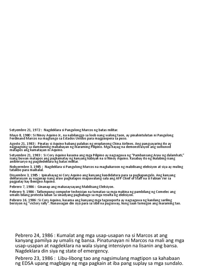 Edsa | PDF