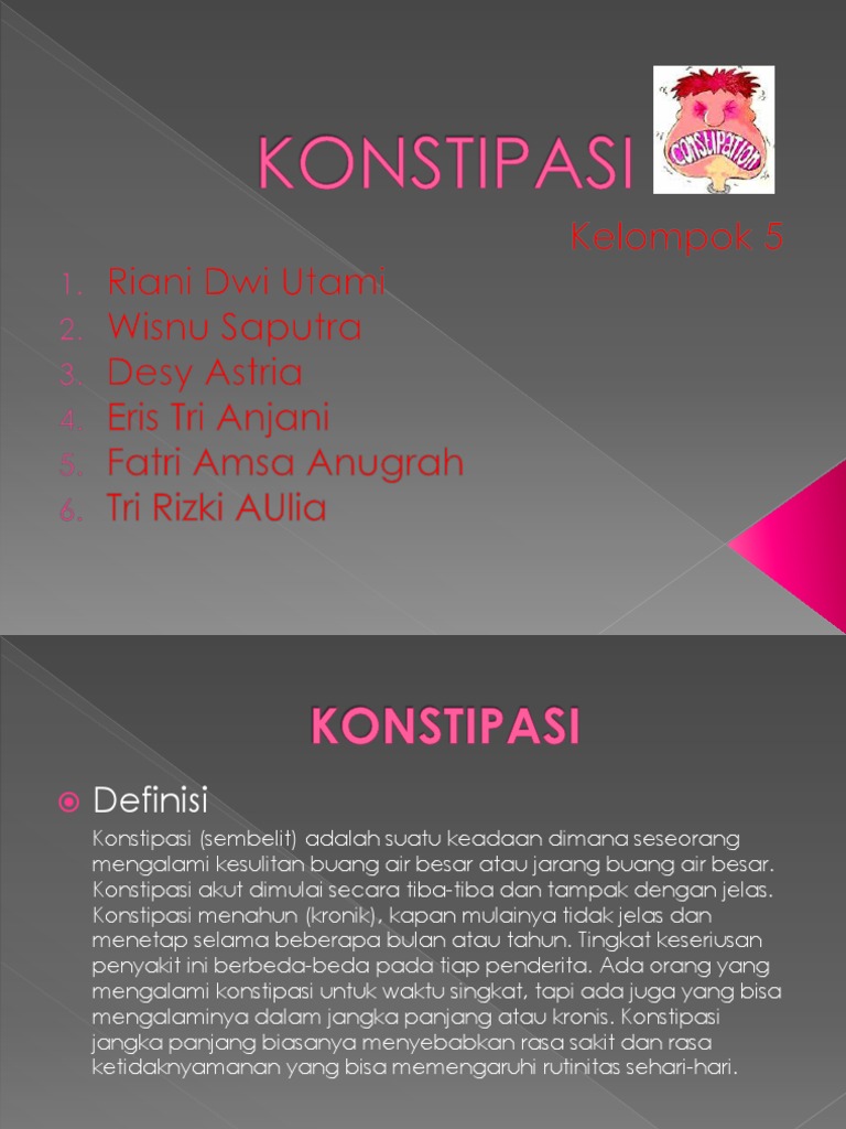 Konstipasi | PDF
