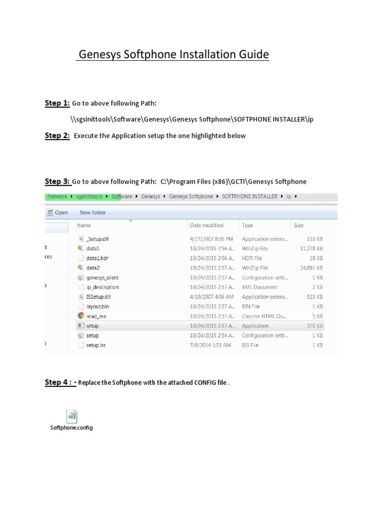 Genesys Softphone Installation Guide PDF | PDF