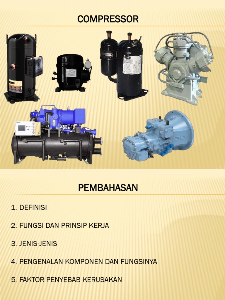 Compressor Chiler | PDF | Teknologi & Rekayasa