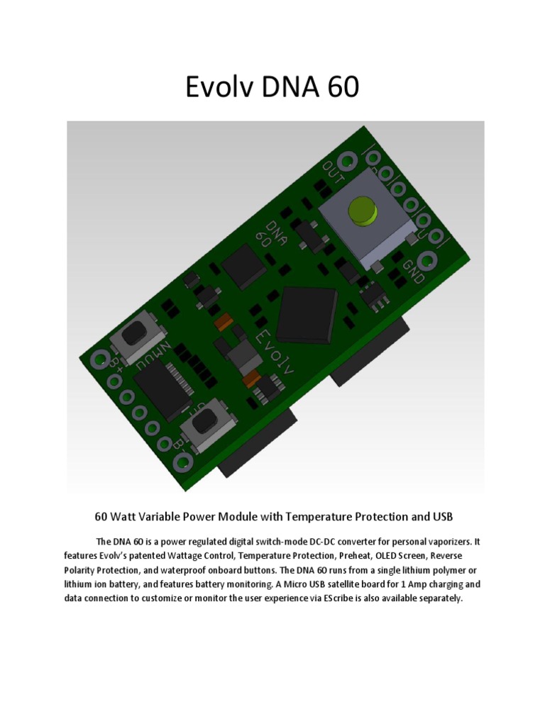 Dna60 PDF | PDF | Switch | Battery Charger