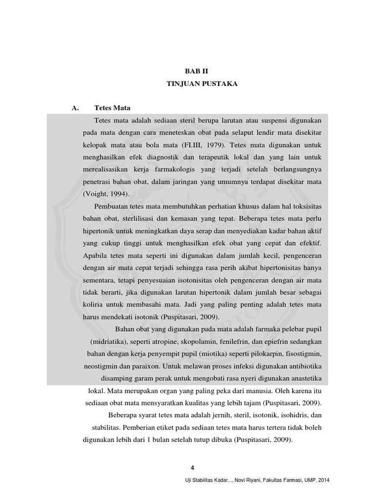 Bab Ii | PDF | Kesehatan Holistik | Sains & Matematika