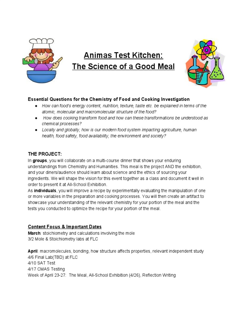 Food Project Overview 2019 - Sara | PDF