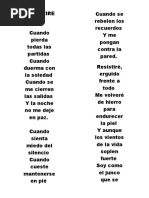 Resistiré - Letra | PDF