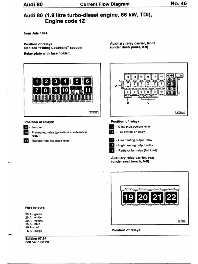 Audi 80 1.9tdi 1Z PDF | PDF