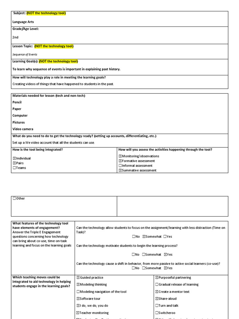 Sequence of Events | PDF | Learning | Creativity