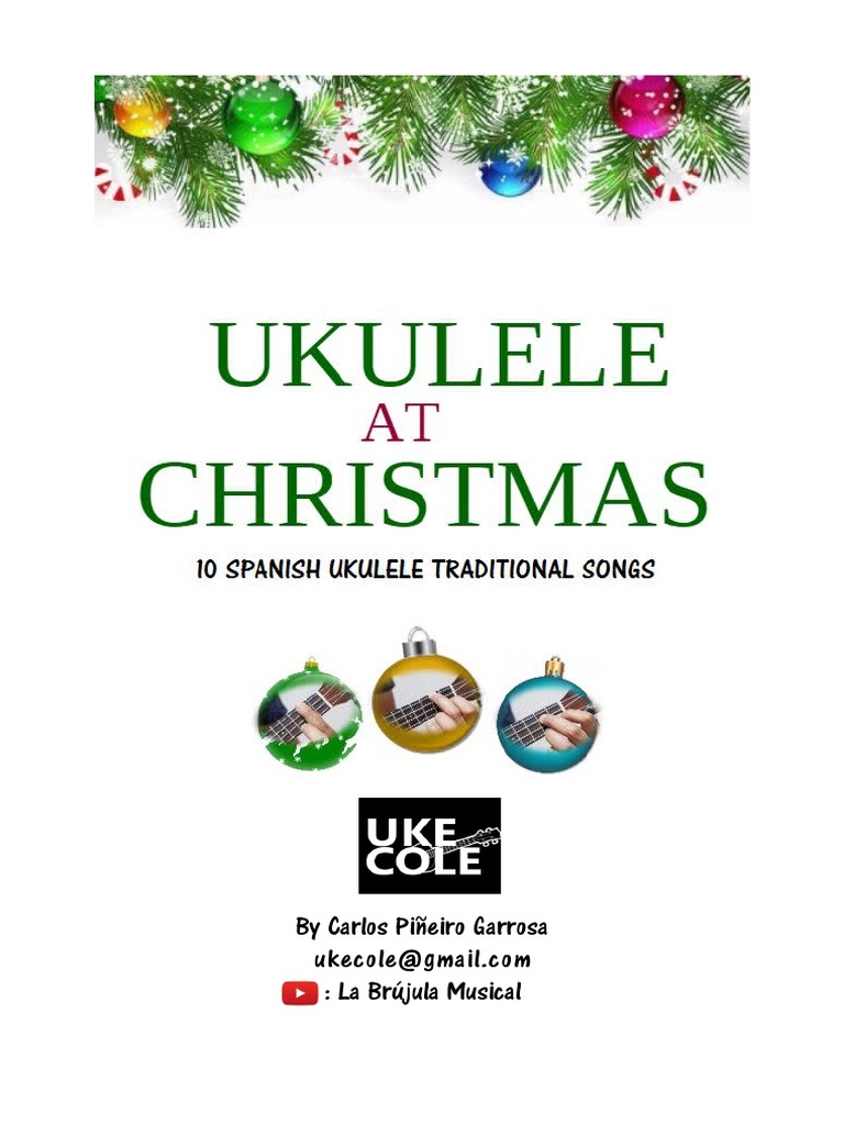 Popurrí Villancicos (Medley, Spanish Ukulele Christmas) PDF | PDF | Navidad | Religión y creencia
