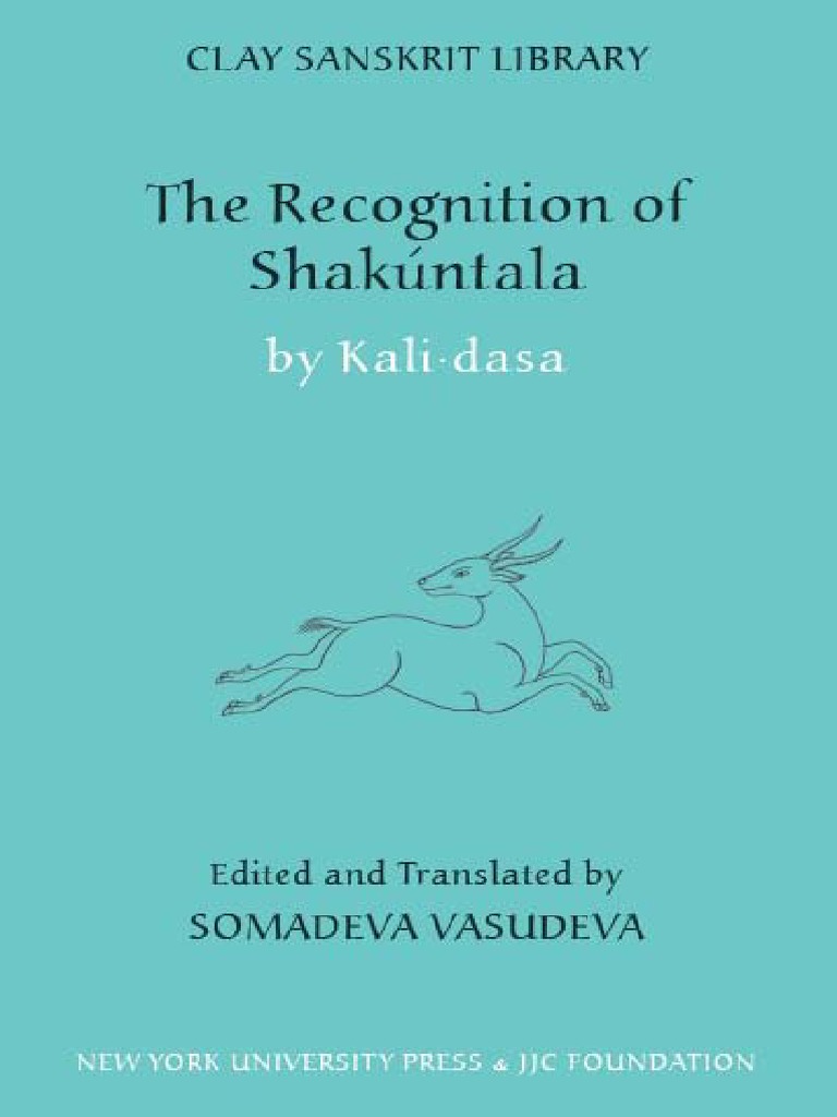 Kalidasa-The Recognition of Shakuntala (Clay Sanskrit Library) (2006) | PDF
