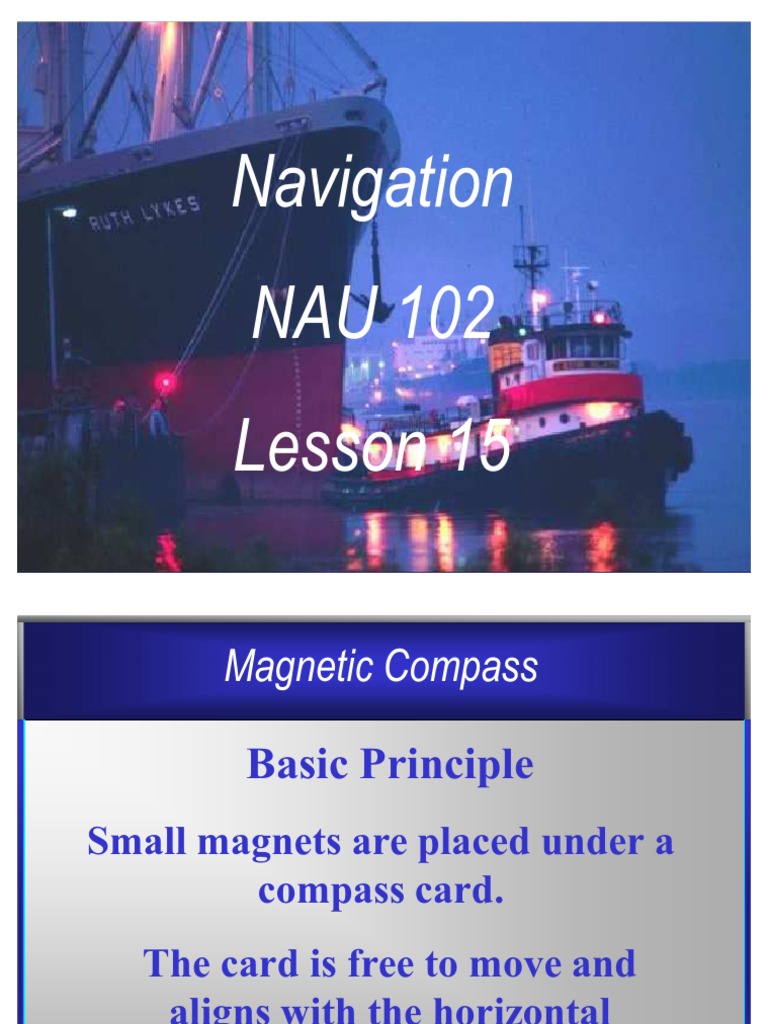 15 Magnetic Compass | PDF | Compass | Equipment