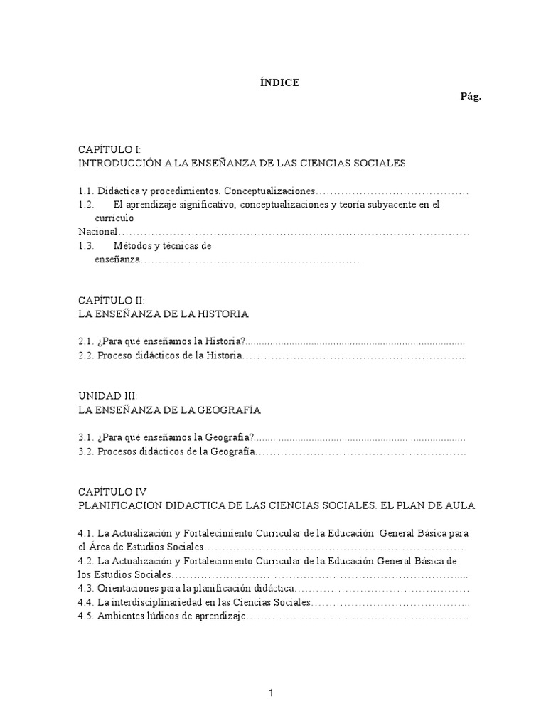 Libro Didactica de Las Ciencias Sociales | PDF | Humanidades | Ciencias ...