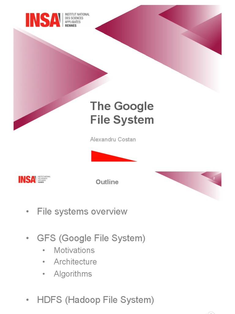 The Google File System: An Overview of its Architecture and Key Design ...