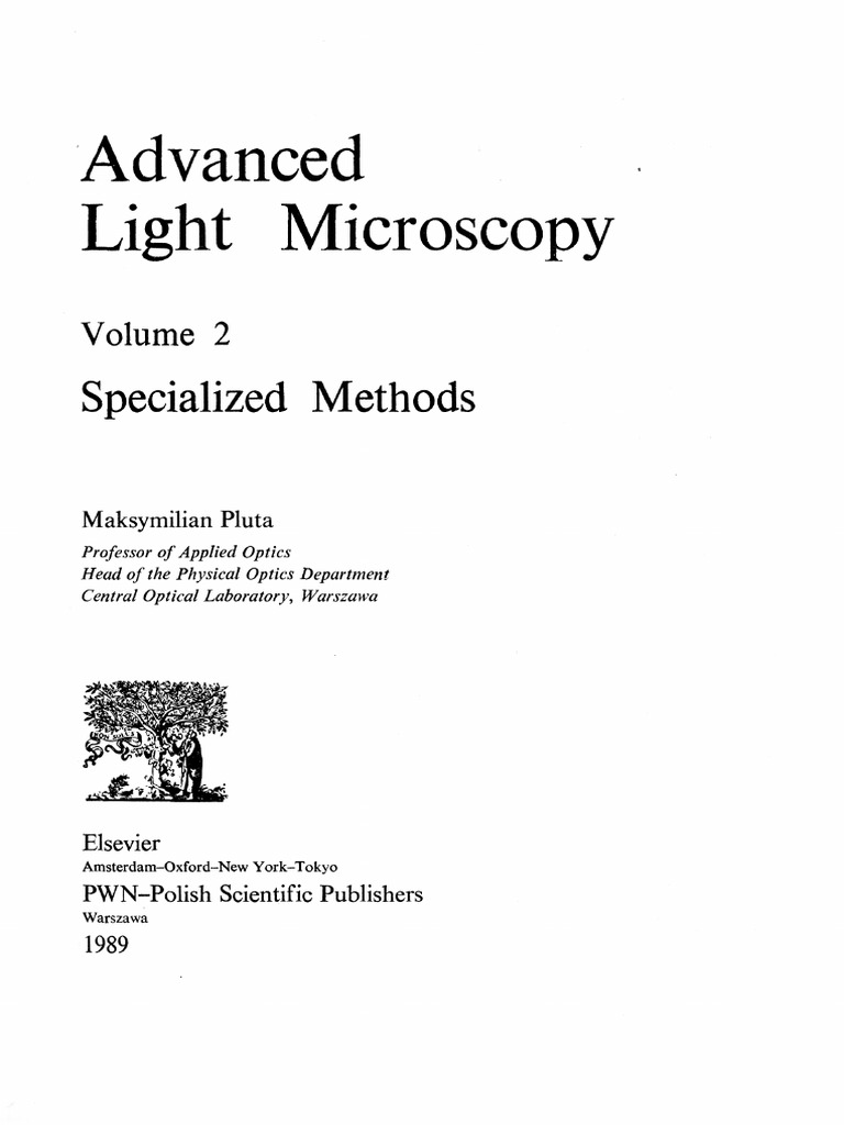 Pluta - Advanced Light Micros | PDF | Microscopy | Holography