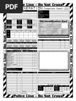 Cyberpunk Red Reference Sheets Fixed | PDF | Equipment | Firearms