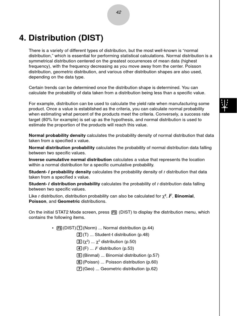 Common Distribution Functions | PDF | Probability Distribution | Normal ...