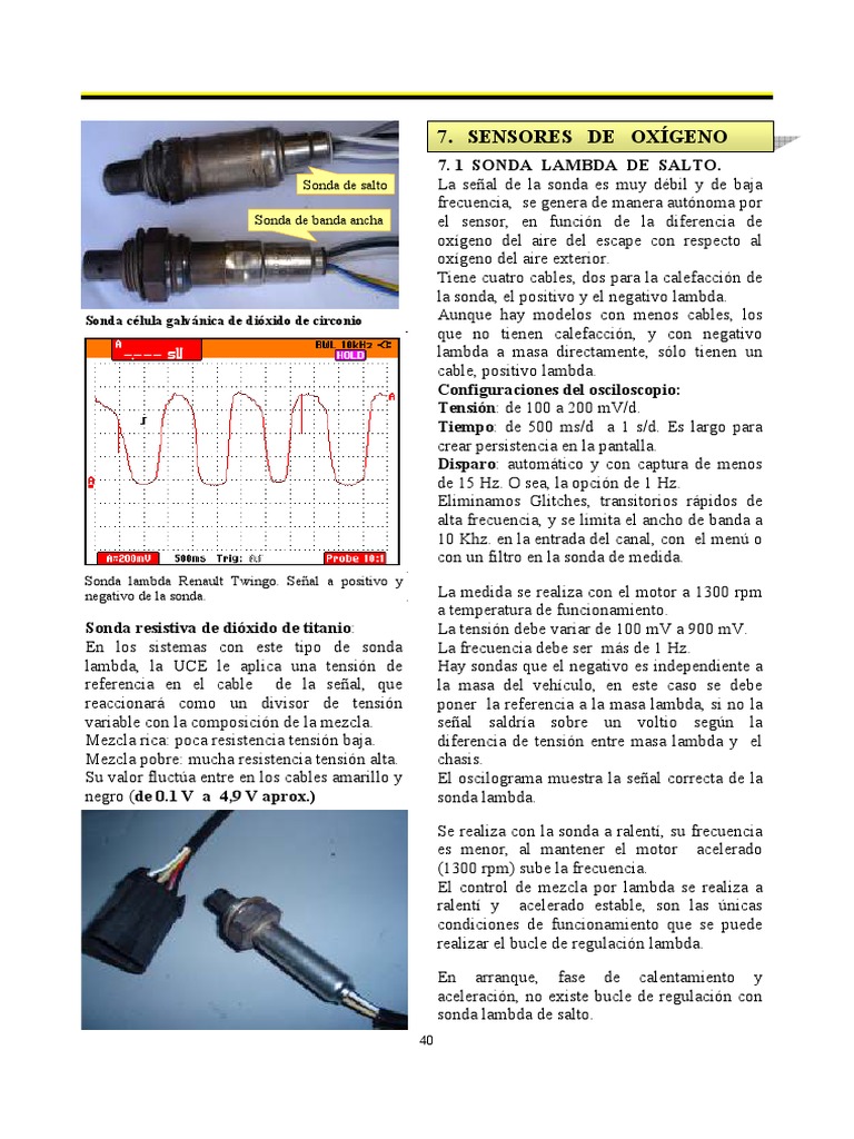 Sensor de Oxigeno | PDF | Energía y recursos | Science