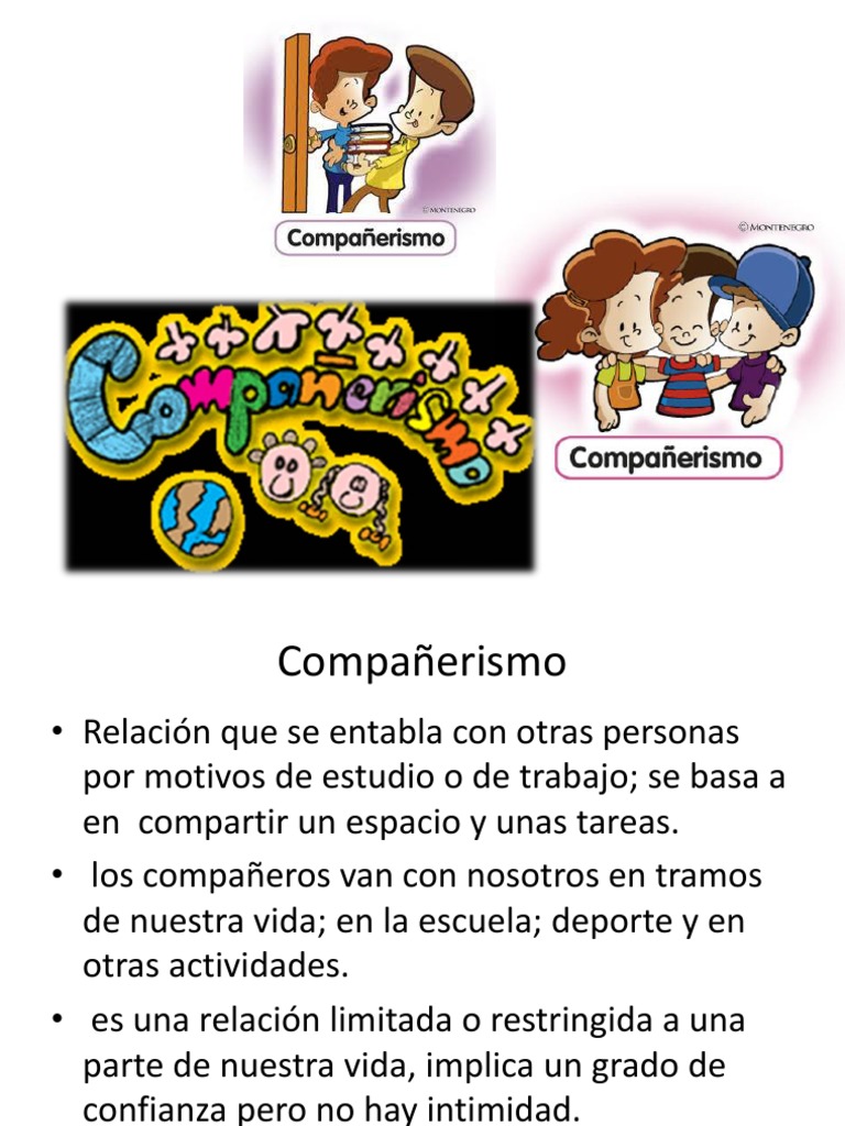 Compañerismo | PDF