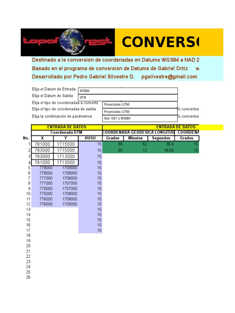 Conversor de Coordenadas | PDF | Infografia | Geometría analítica