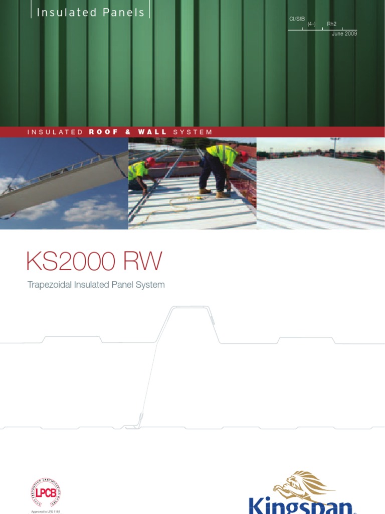 Kingspan KS2000 RW.pdf | Roof | Economic Sectors