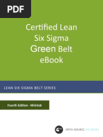 IASSC Lean Six Sigma Green Belt Study Guide | PDF | Statistics | Six Sigma