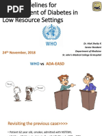 Insulin Sliding Scale Protocol For Type II Diabetic Patients | PDF ...