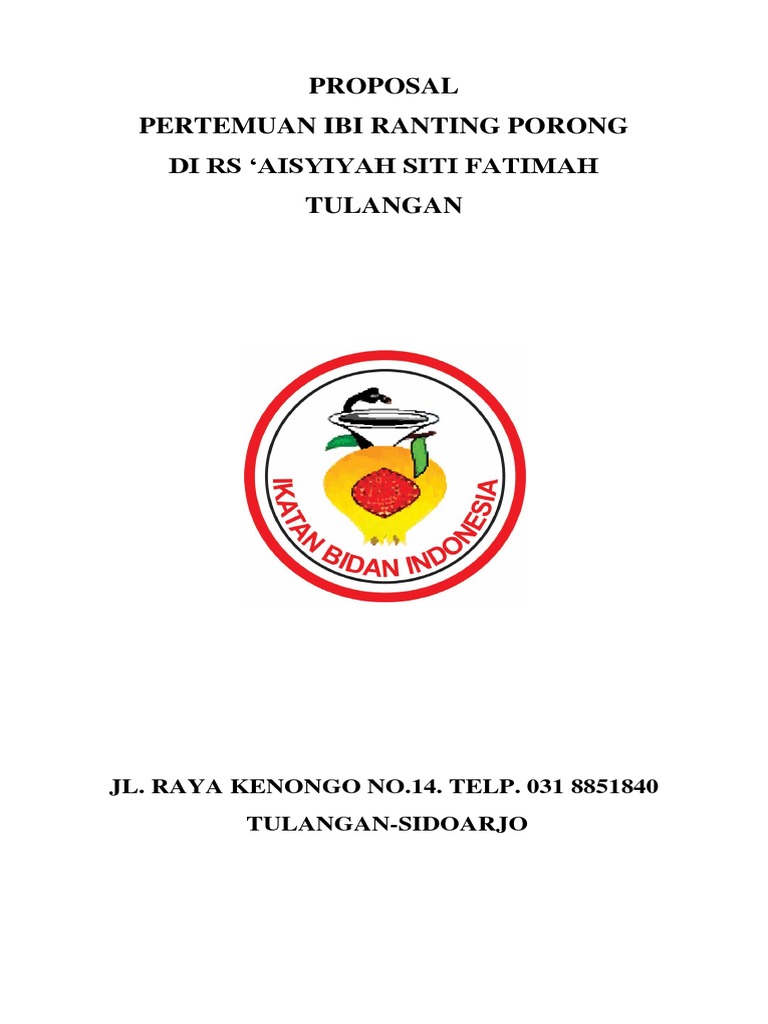 Pertemuan IBI Ranting Porong di RS 'Aisyiyah Siti Fatimah Tulangan | PDF