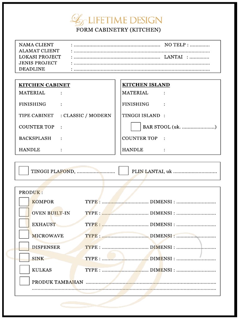 Form Cabinetry (Kitchen) | PDF | Architectural Elements | Components