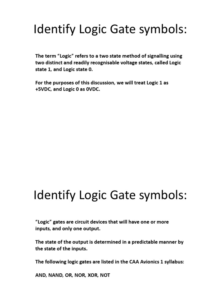 Logic Gates Tutorial | PDF | Logic Gate | Electromagnetism