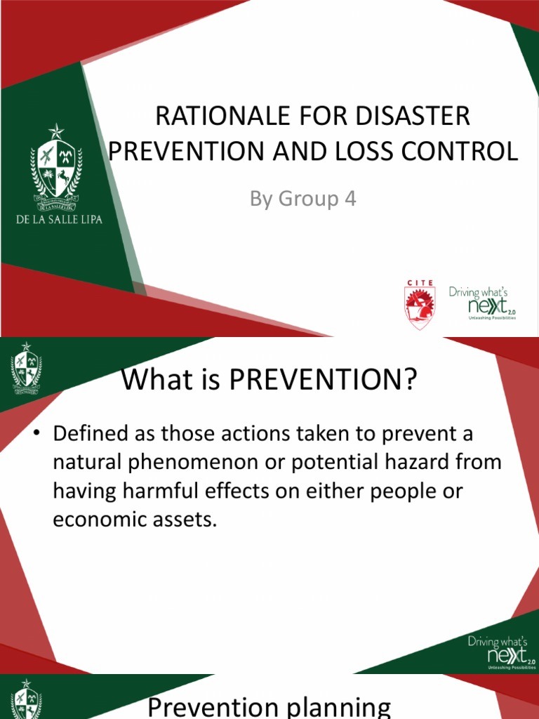 Disaster Prevention and Mitigation Strategies | PDF | Emergency ...