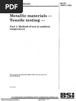 ISO 6892-1 (2019) Test Method Brief | PDF | Deformation (Engineering ...