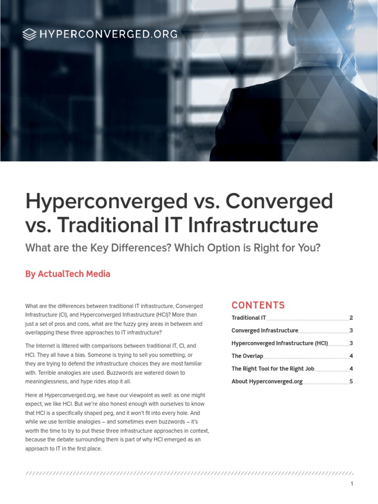 Hyperconverged Vs Traditional Paper v4 | PDF | Cloud Computing ...