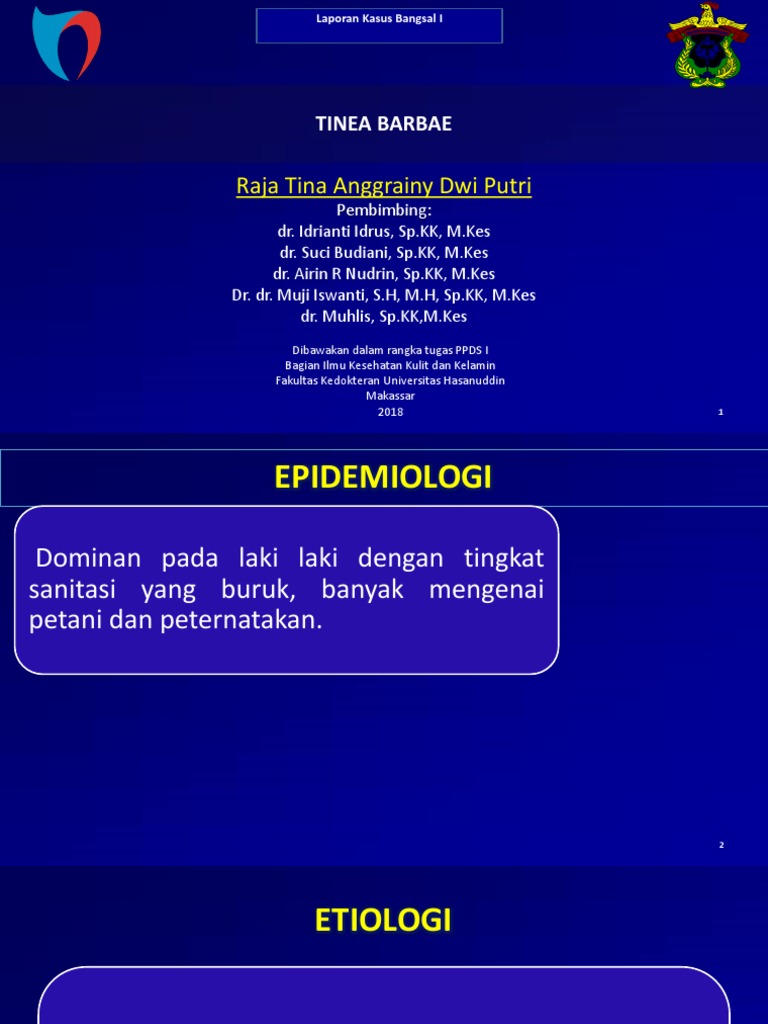 Laporan Kasus Tinea Barbae pada Laki-laki | PDF | Kesehatan Holistik ...