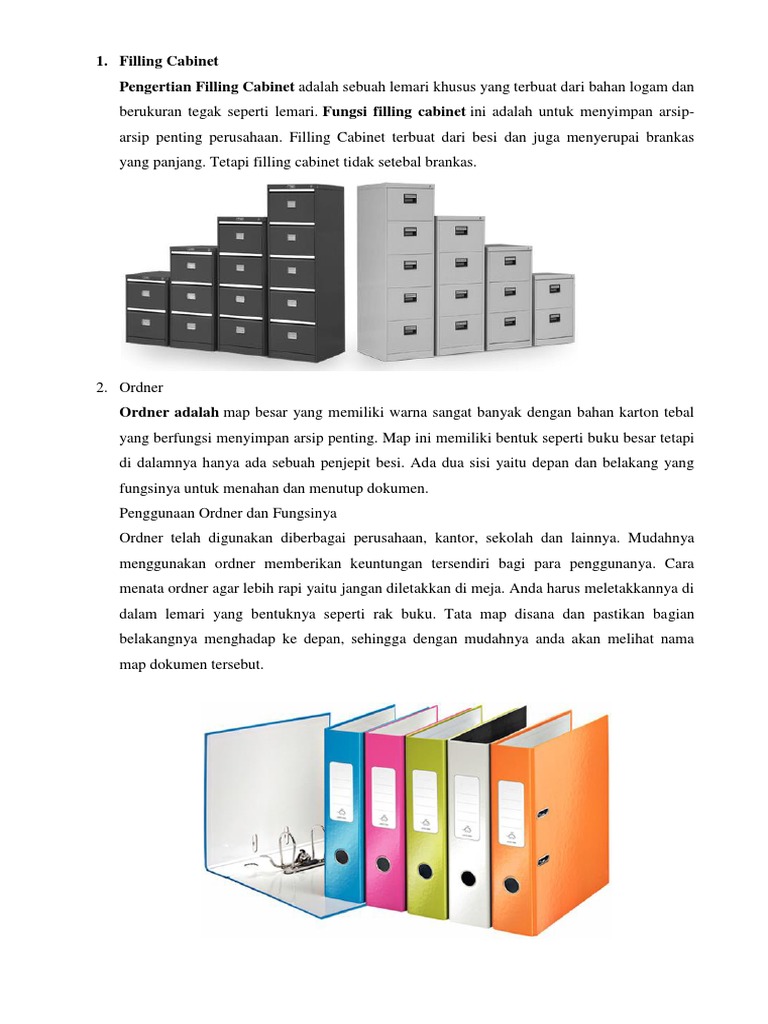 Filling Cabinet | PDF