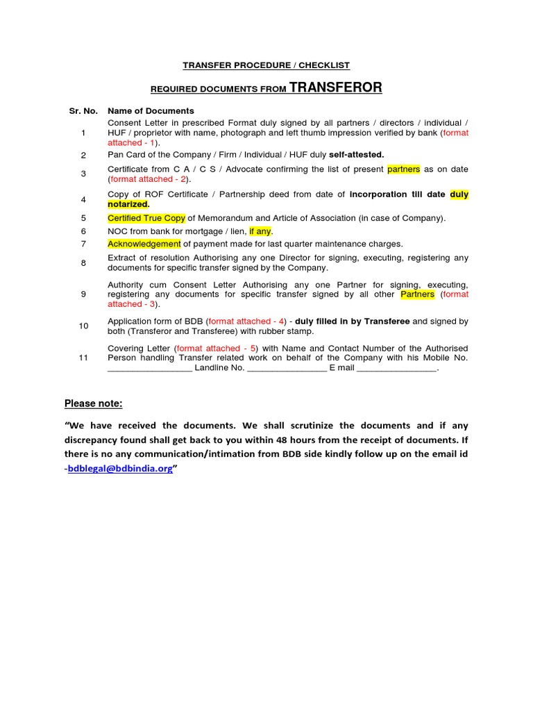 Transfer Procedure 20.5.14 PDF | PDF | Private Law | Government Information