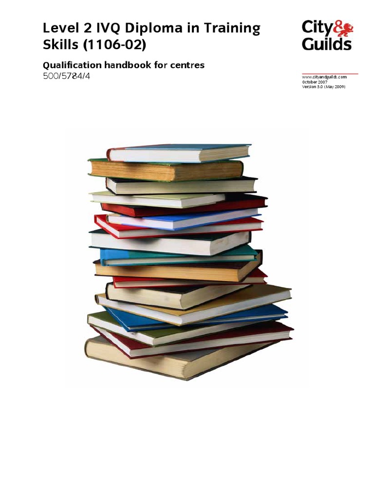 1106-02 L2 Qualification Handbook v3 | PDF | Academic Certificate ...