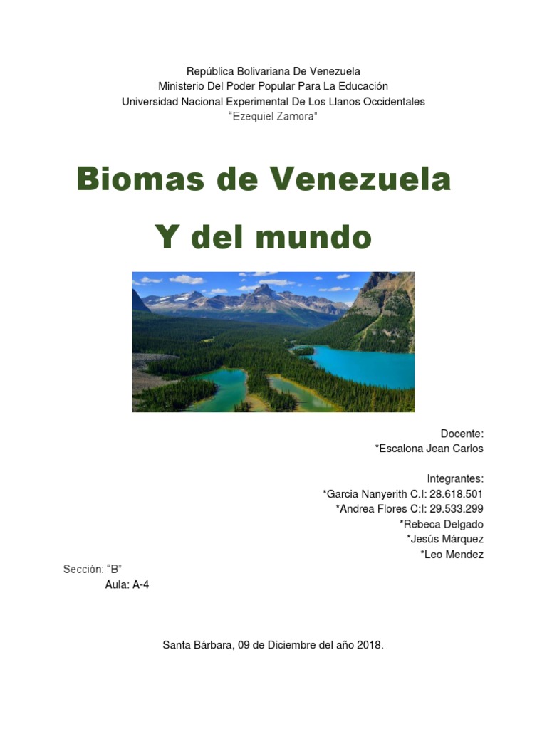 Biomas de Venezuela Y del mundo | Selva | Arrecife de coral