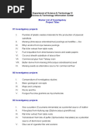 Science Investigatory Project Format | PDF | Citation | Nature