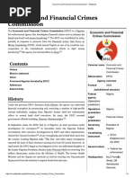 Efcc Act, 2004 | PDF | Asset Forfeiture | Crimes