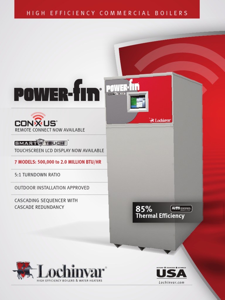 High Efficiency Commercial Boilers | PDF | Water Heating | Boiler