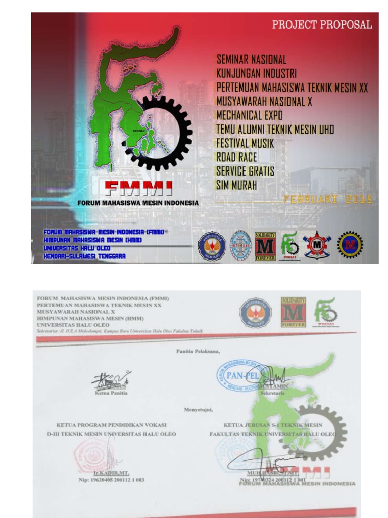 Proposal Fmmi Munas-Pmtm 2015 PDF | PDF