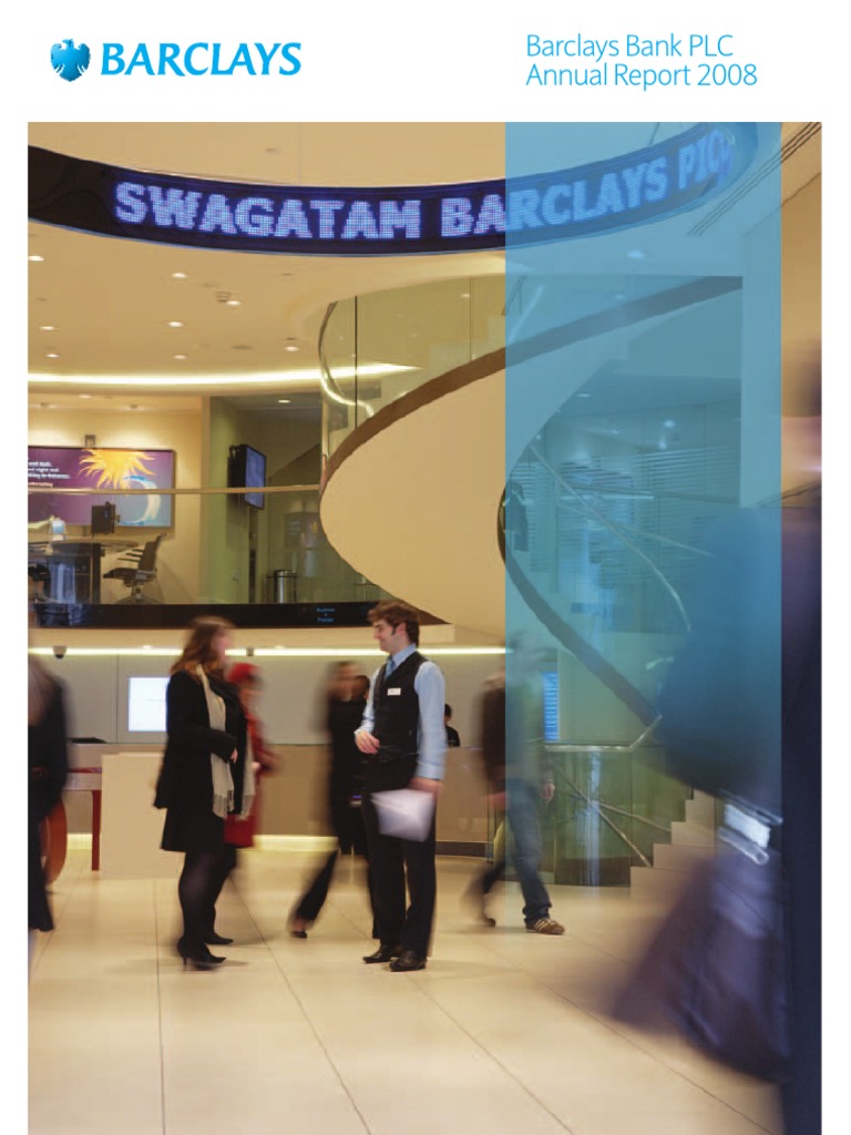 Barclays Bank PLC Annual Report 2008 | PDF | Barclays | Capital Requirement