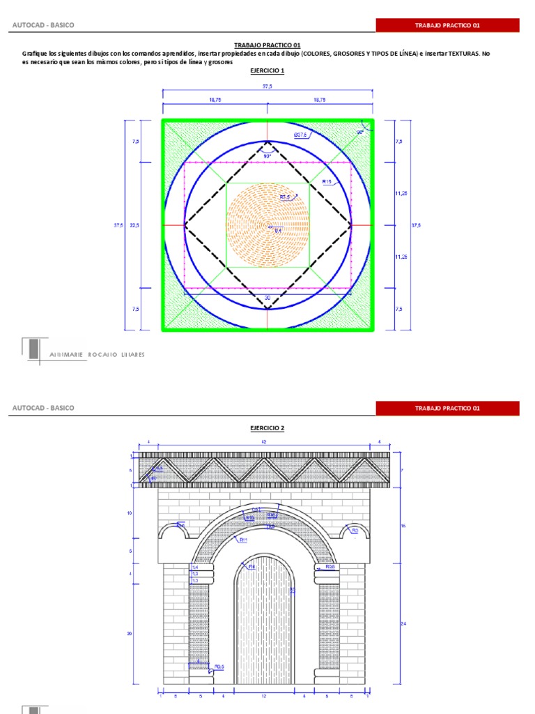 Trabajo Practico Autocad | PDF